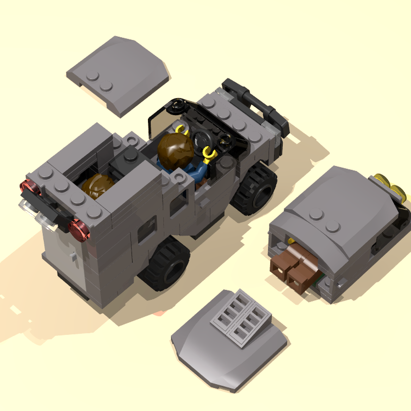 LEGO MOC Little Overland Camper by joey_bricks_things | Rebrickable ...