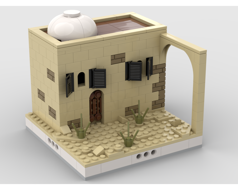 LEGO MOC Desert House #8 for a Modular Desert village by gabizon ...