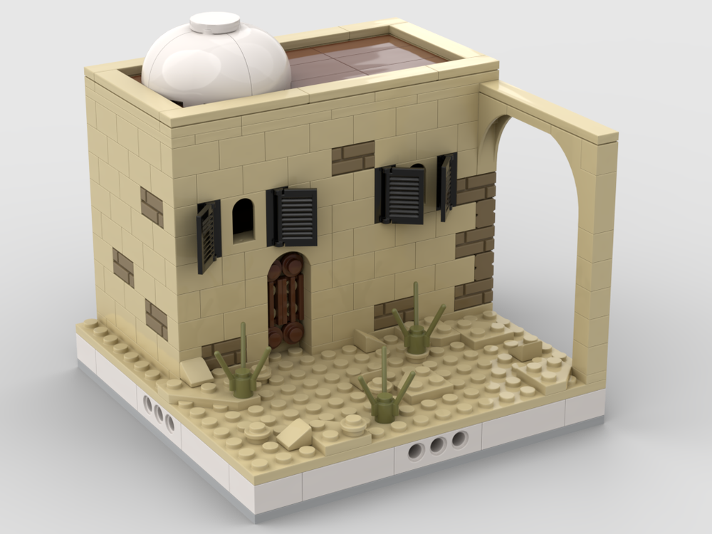 Lego Moc Desert House 8 For A Modular Desert Village By Gabizon