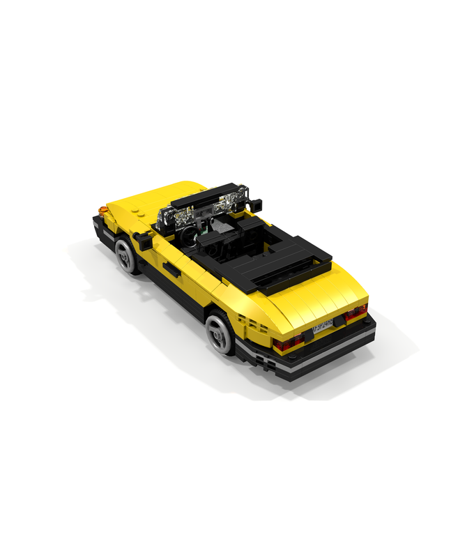 LEGO MOC SAAB 900 Turbo Aero Convertible (Late) w/o Engine - 1:21 ...