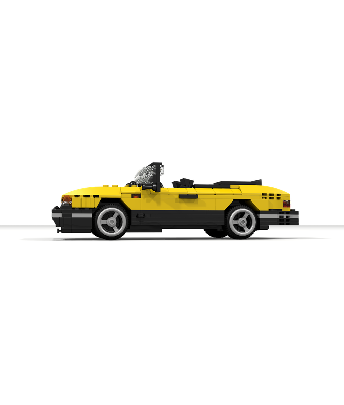 LEGO MOC SAAB 900 Turbo Aero Convertible (Late) w/o Engine - 1:21 ...