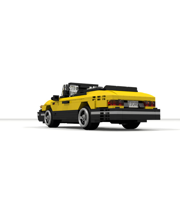 LEGO MOC SAAB 900 Turbo Aero Convertible (Late) w/o Engine - 1:21 ...