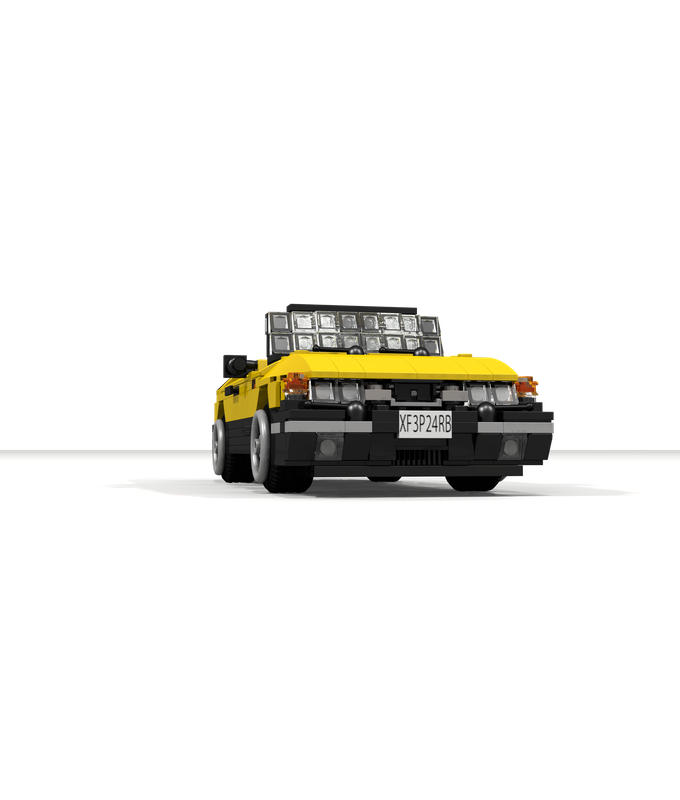 LEGO MOC SAAB 900 Turbo Aero Convertible (Late) w/o Engine - 1:21 ...