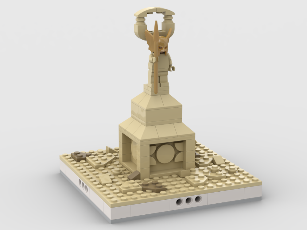 LEGO MOC Desert Statue for a Modular Desert village by gabizon ...