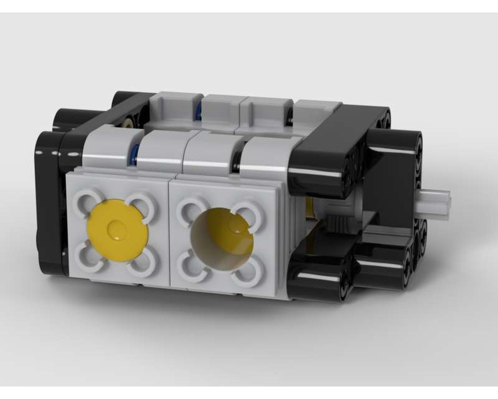 LEGO MOC Piston Engine Flat Four by AKM-Sky | Rebrickable - Build with LEGO