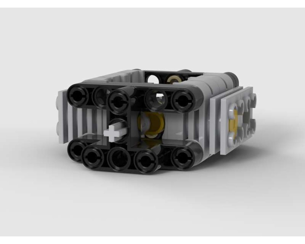 LEGO MOC Piston Engine Flat Four by AKM-Sky | Rebrickable - Build with LEGO