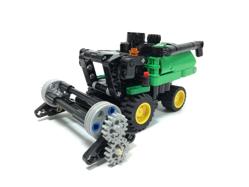 LEGO MOC Mini Combine Harvester by DamianPLE Technic Garage ...