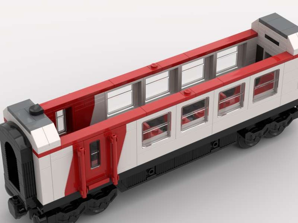 LEGO MOC High-Speed-Train by john_brickmold | Rebrickable - Build with LEGO