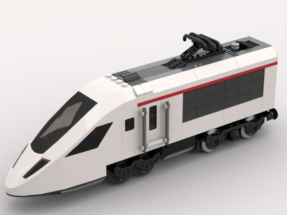 LEGO MOC High-Speed-Train by john_brickmold | Rebrickable - Build with LEGO