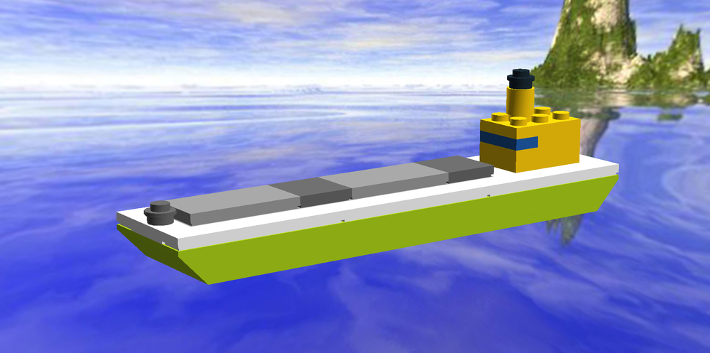 LEGO MOC Mini-Tanker by erculijo | Rebrickable - Build with LEGO