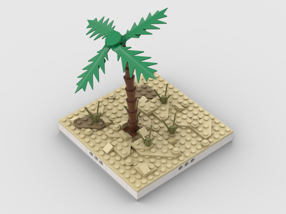 Lego Moc Desert Environment For A Modular Desert Village By Gabizon