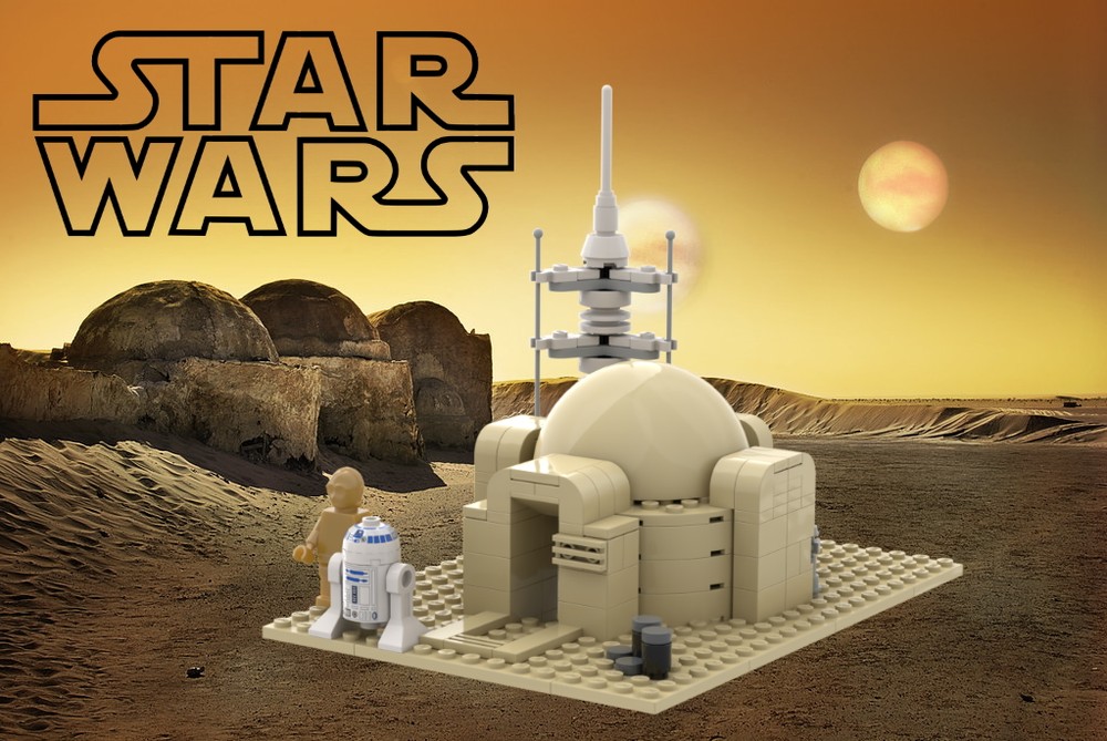 LEGO MOC Luke's House by FredL45 | Rebrickable - Build with LEGO