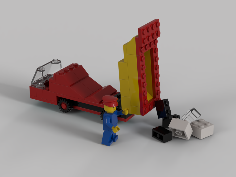 LEGO MOC 555-2 Dump truck by se1977 | Rebrickable - Build with LEGO