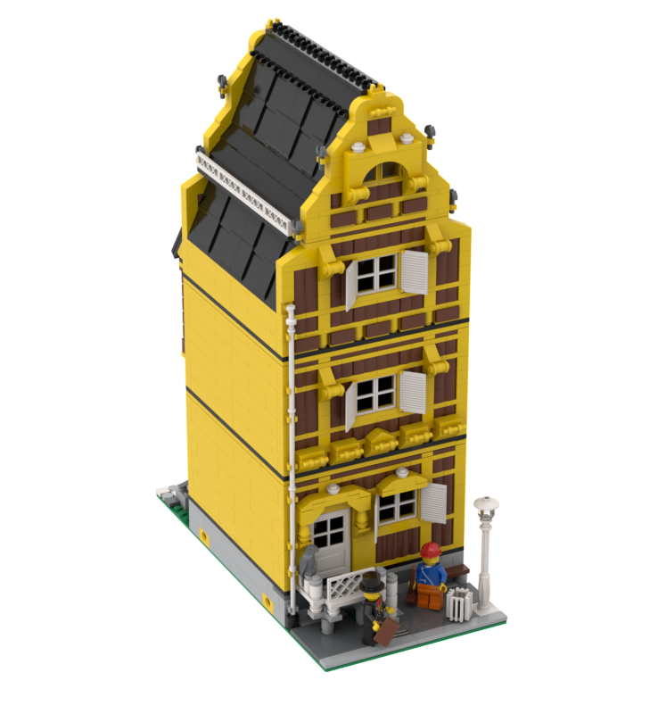 LEGO MOC Modular Building Amsterdam by BerlinBrikz | Rebrickable ...