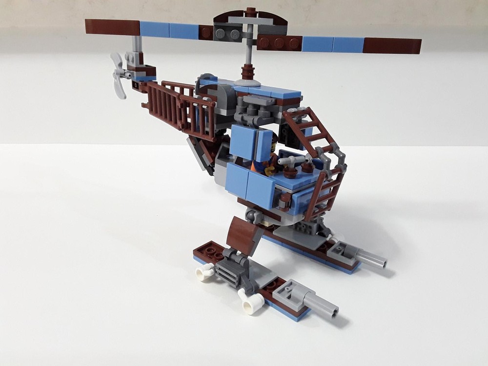 LEGO MOC 70842 - Emmet's Copter by LegoOri | Rebrickable - Build with LEGO