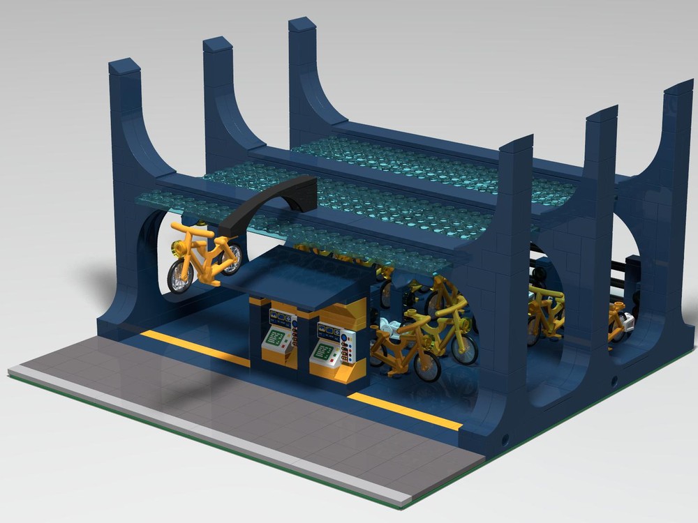 LEGO MOC Bright Light Bike - Self Service Bike Rental by zero_g_is_fun ...