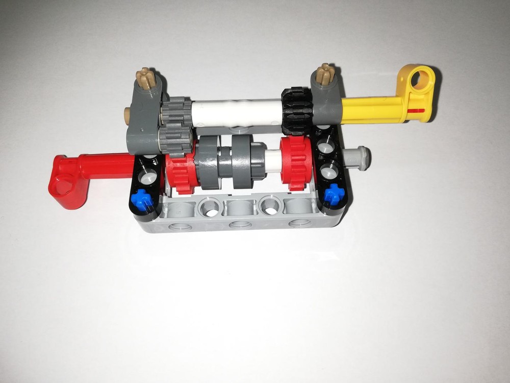 Lego Moc Compact Reverse Gearbox By Technic Builds Rebrickable