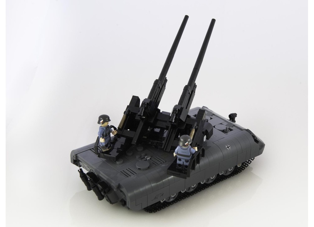 LEGO MOC-33630 Panzerkampfwagen E-100 Tank (12.8 cm FlaK 40) by ...