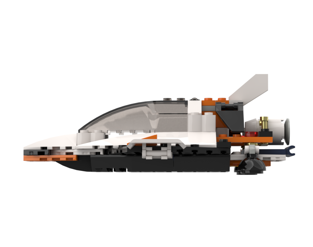 LEGO MOC [freemium] Mars shuttle 2150 by modelar | Rebrickable - Build ...