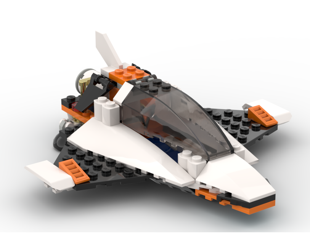 LEGO MOC [freemium] Mars shuttle 2150 by modelar | Rebrickable - Build ...