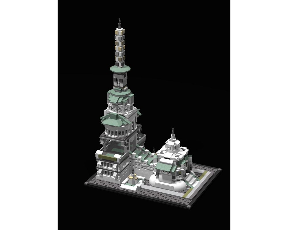 LEGO MOC Temple by BennyBenster | Rebrickable - Build with LEGO