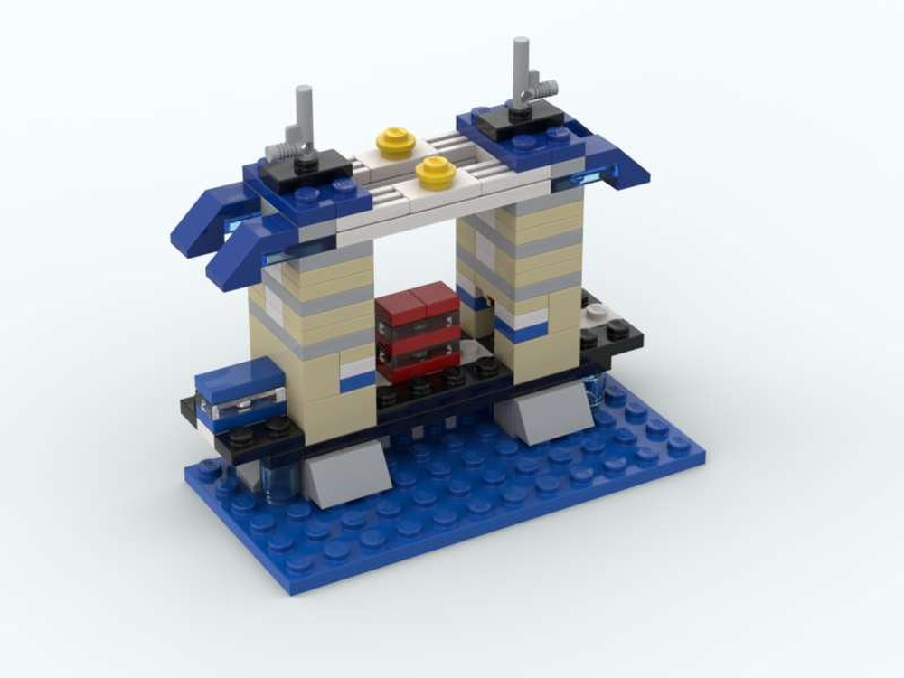 LEGO MOC Mini Tower Bridge of London by mpankau | Rebrickable - Build ...
