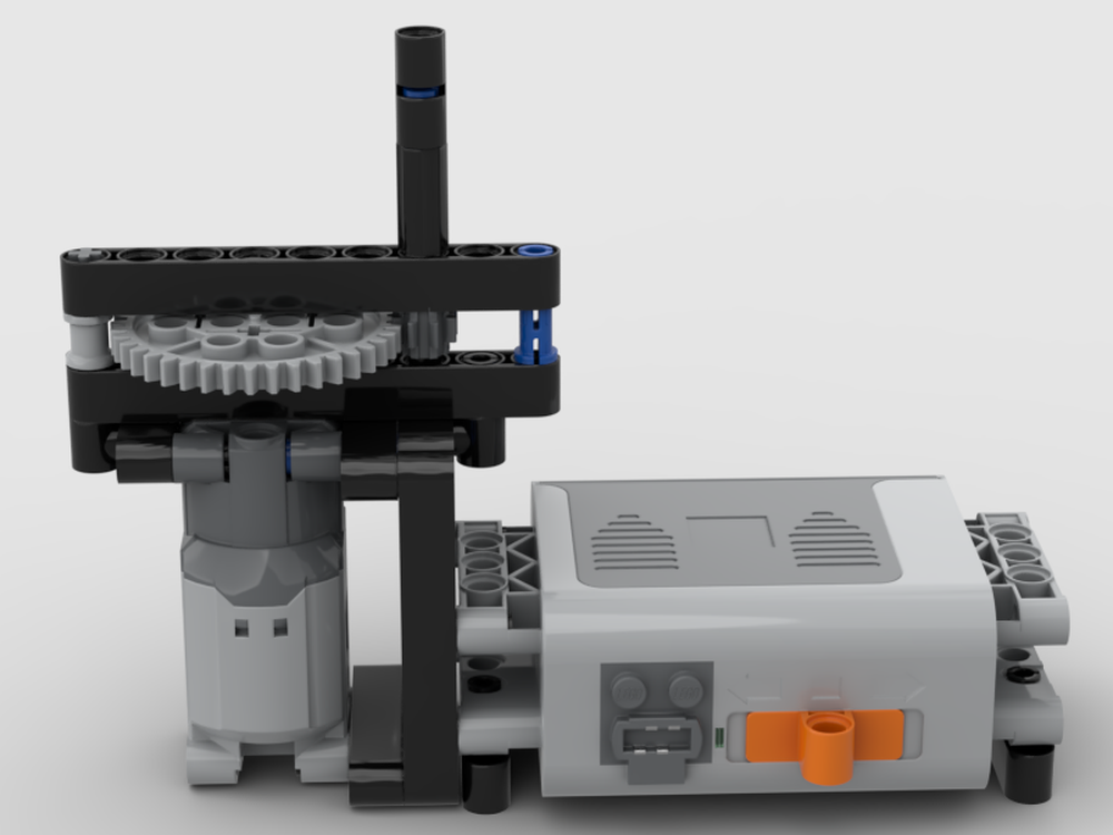 Lego Moc Motorized Spinning Top By Lbrix Rebrickable Build With Lego