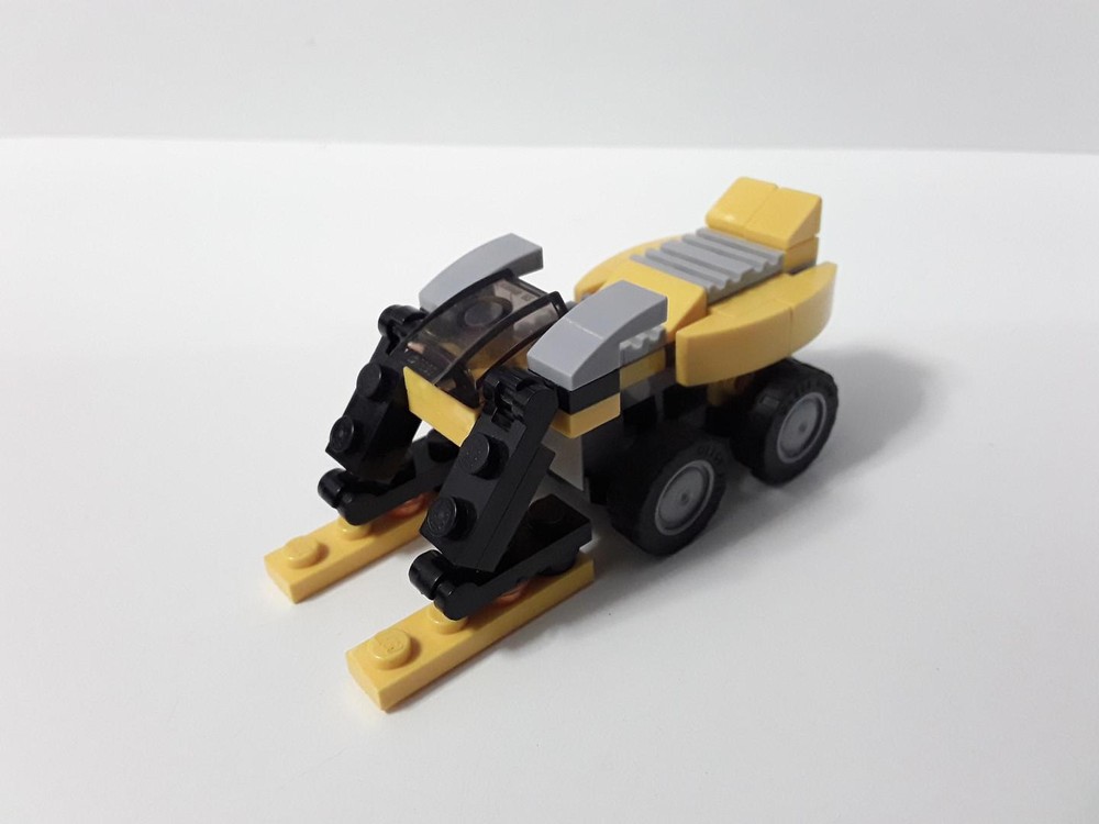 Lego Moc 31014 Snowmobile By Legoori Rebrickable Build With Lego
