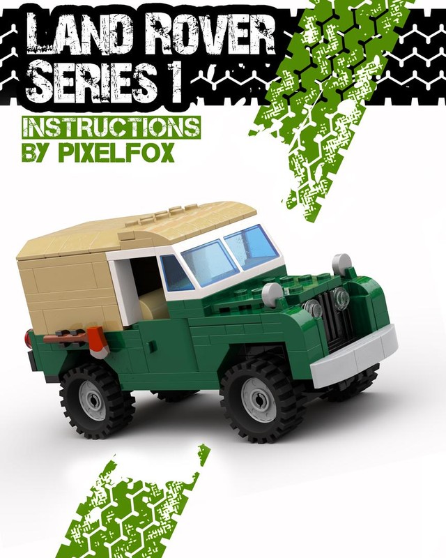 LEGO MOC Land Rover Series 1 by Pixel Fox | Rebrickable - Build with LEGO