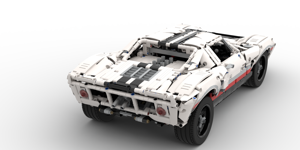 LEGO MOC Ford GT40 MK I 1967 by GeyserBricks | Rebrickable - Build with ...