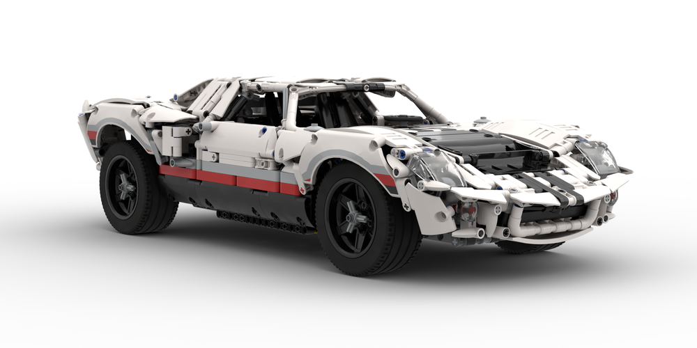 LEGO MOC Ford GT40 MK I 1967 by GeyserBricks | Rebrickable - Build with ...