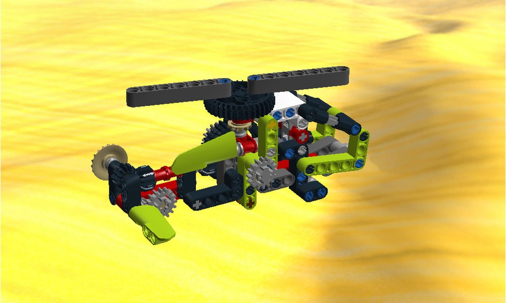 LEGO MOC Helicopter by Derronoth | Rebrickable - Build with LEGO