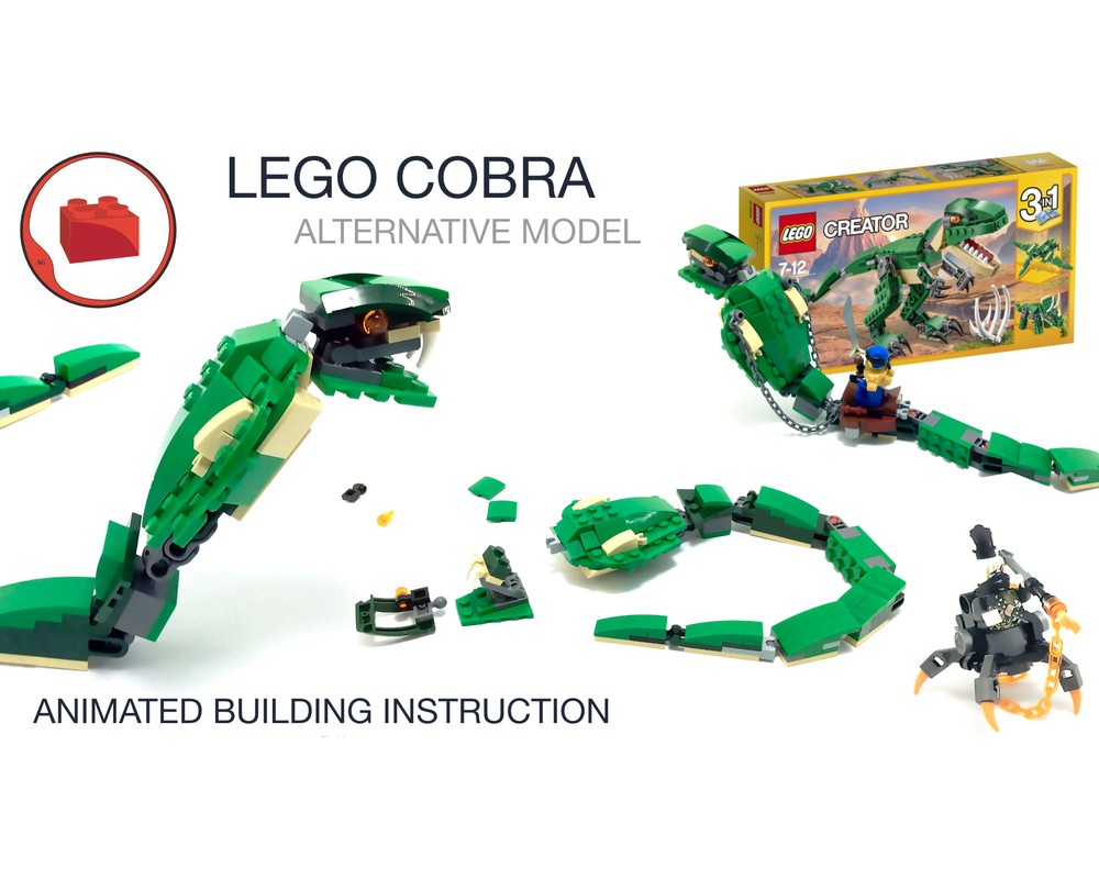 LEGO MOC LEGO CREATOR 31058 alternative build instructions - COBRA ...