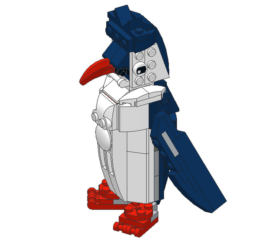 LEGO MOC 31088 Penguin by Nequmodiva | Rebrickable - Build with LEGO