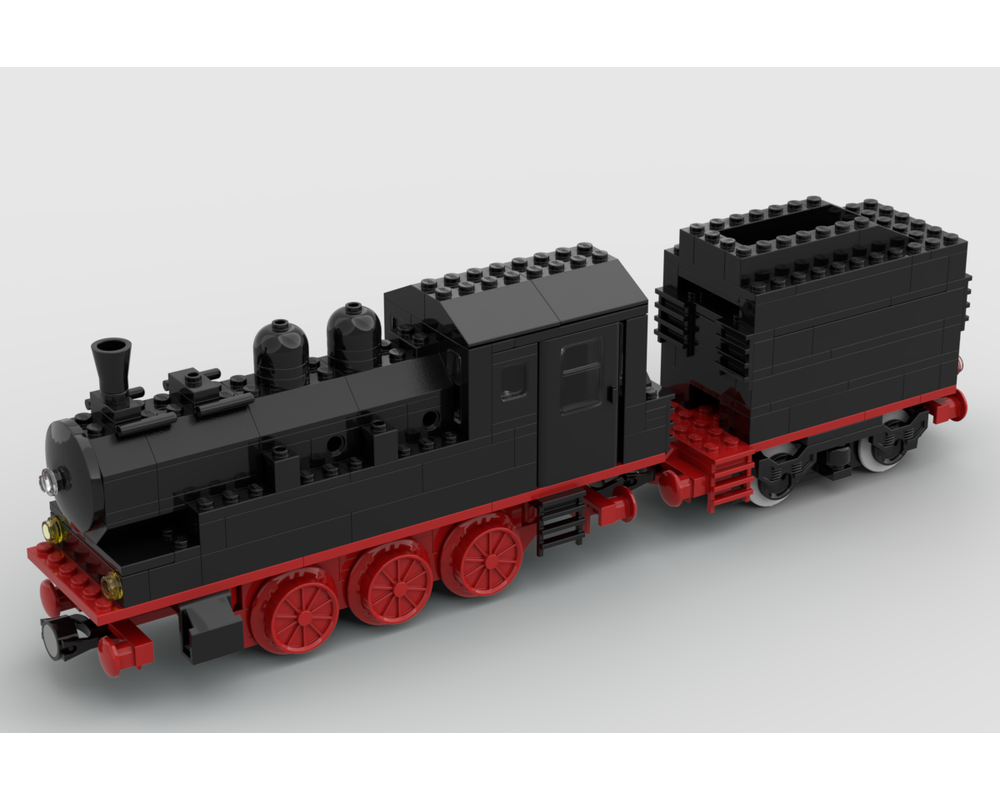 LEGO MOC-33826 7750-1 Steam Engine Overhaul PF (Train > RC Train 2020 ...