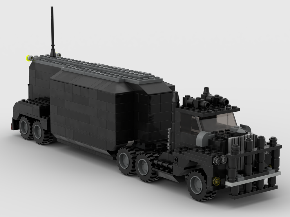 LEGO MOC 10 Wheeler Truck by bernd-das-brot | Rebrickable - Build with LEGO