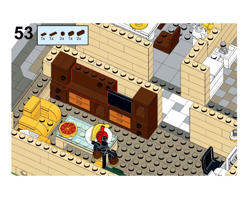 LEGO MOC Apartment with Rooftop Garden by Martinzi | Rebrickable ...