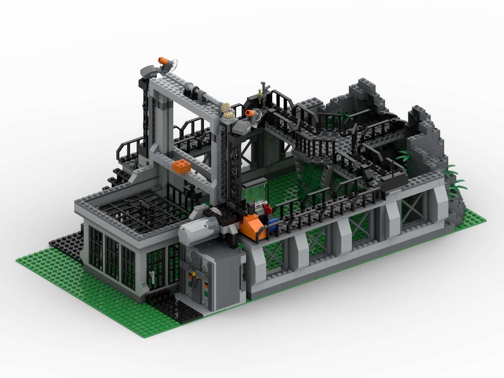 LEGO MOC Jurassic World_Raptors cage_PF by indem | Rebrickable - Build ...