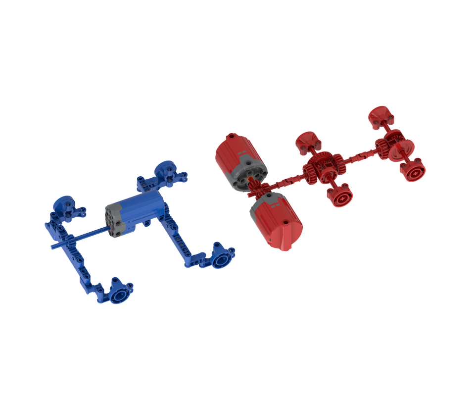 LEGO MOC Scania XT 8x4 by sthrom | Rebrickable - Build with LEGO