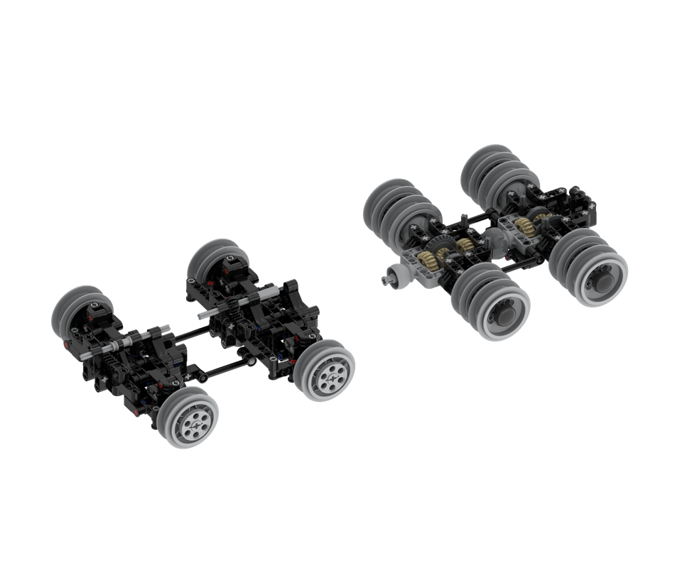 LEGO MOC Scania XT 8x4 by sthrom | Rebrickable - Build with LEGO