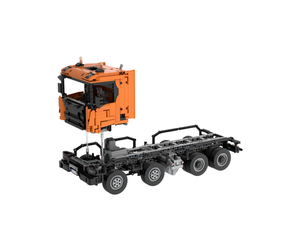LEGO MOC Scania XT 8x4 by sthrom | Rebrickable - Build with LEGO