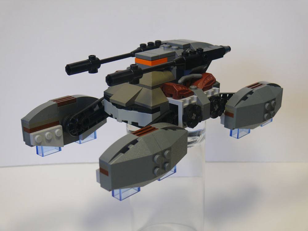 LEGO MOC Ground Armored Tank by Oky | Rebrickable - Build with LEGO