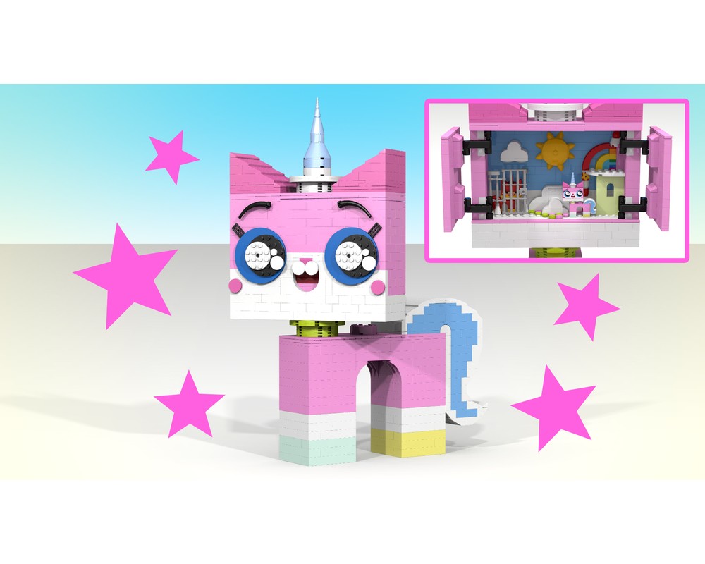 Lego Moc 33926 Ucs Unikitty Playset Unikitty 2018 Rebrickable Build With Lego