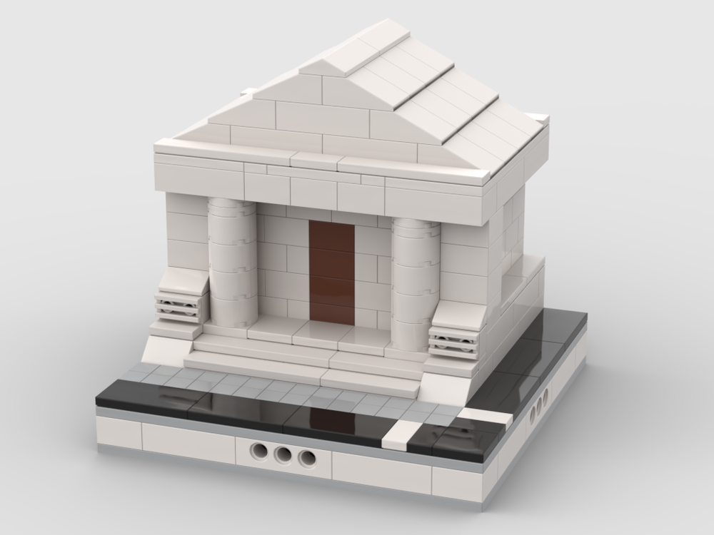 LEGO MOC Museum for a Mini Modular City by gabizon | Rebrickable ...