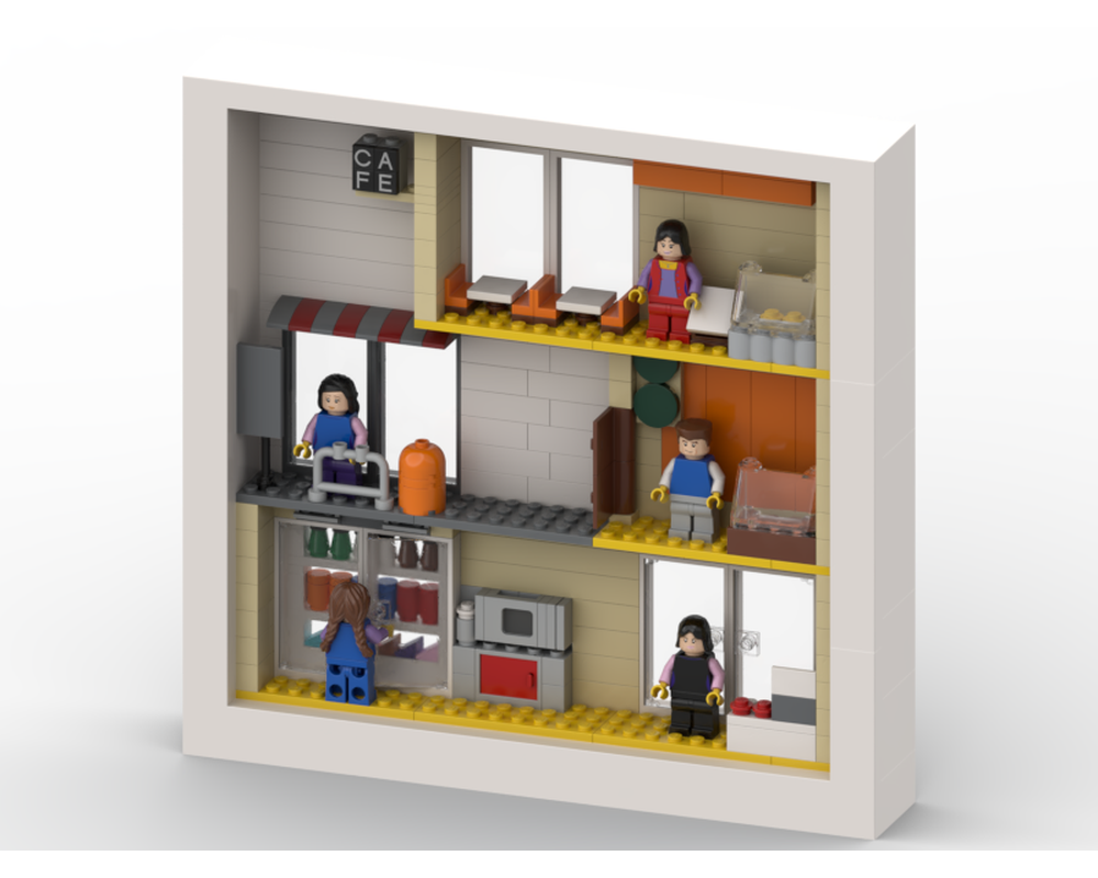 LEGO MOC Photo Frame - Hong Kong Street Side by beewiks | Rebrickable ...