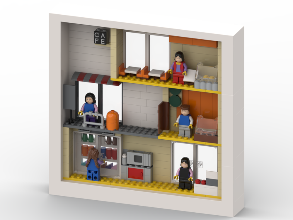 LEGO MOC Photo Frame - Hong Kong Street Side by beewiks | Rebrickable ...