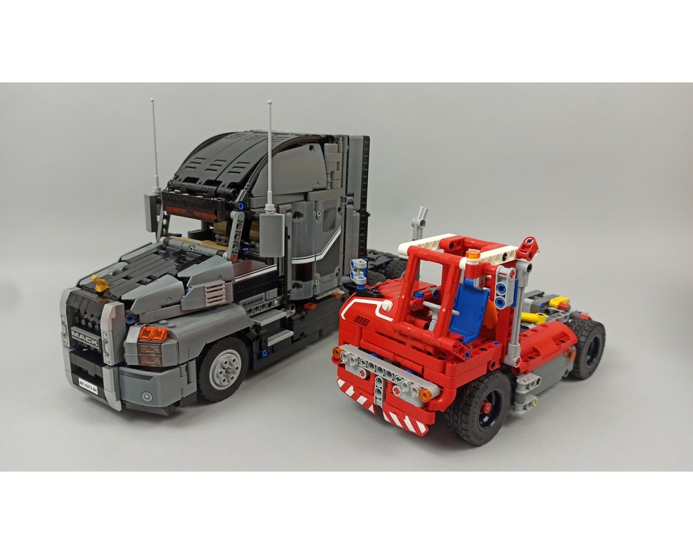 LEGO MOC 42075 Terminal Tractor by M_longer | Rebrickable - Build with LEGO