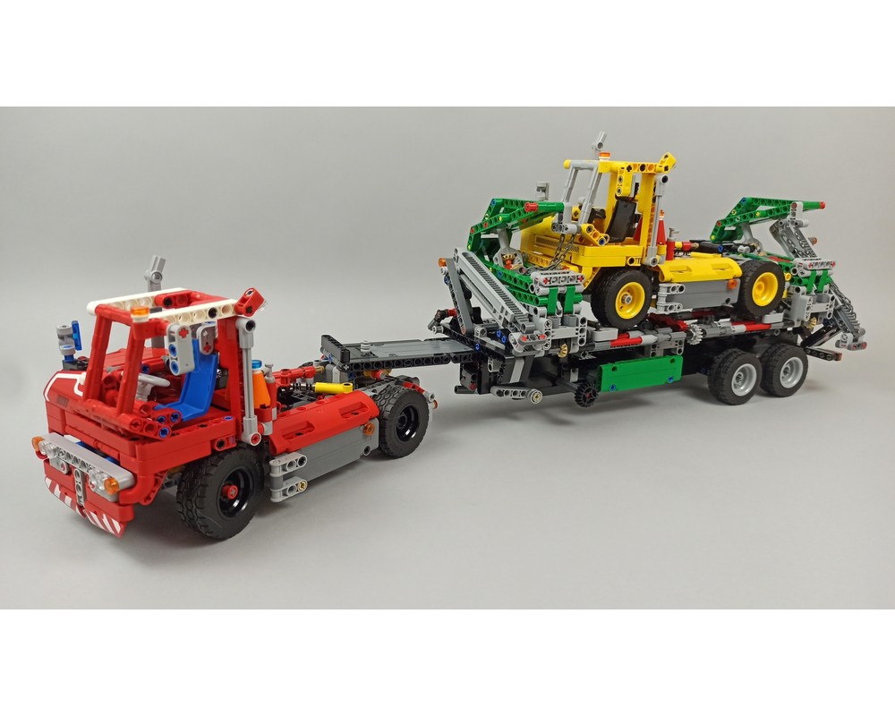 LEGO MOC 42075 Terminal Tractor by M_longer | Rebrickable - Build with LEGO