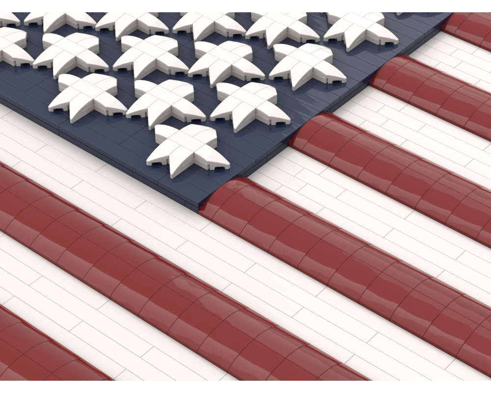 LEGO MOC Flags of the World: United States of America by Seraph ...