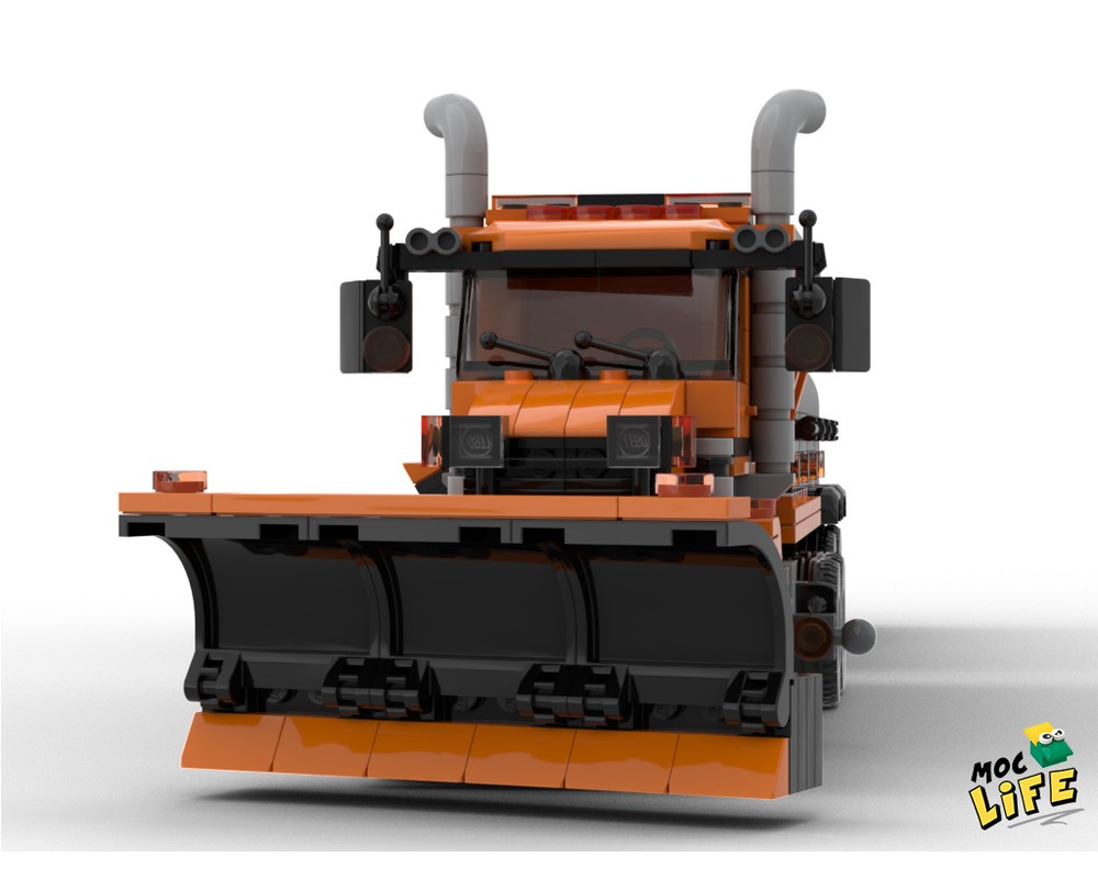 LEGO MOC Tow plow by MocLife | Rebrickable - Build with LEGO